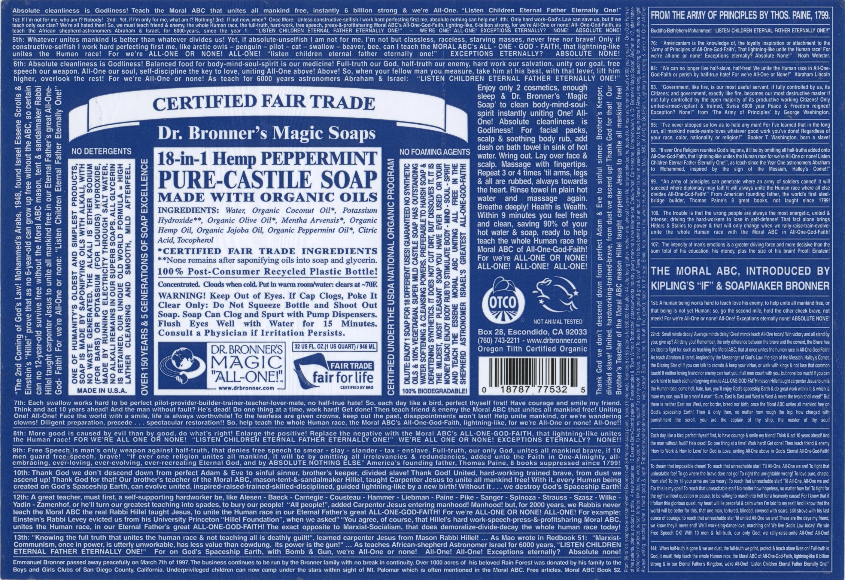 magic soap label - MyConfinedSpace