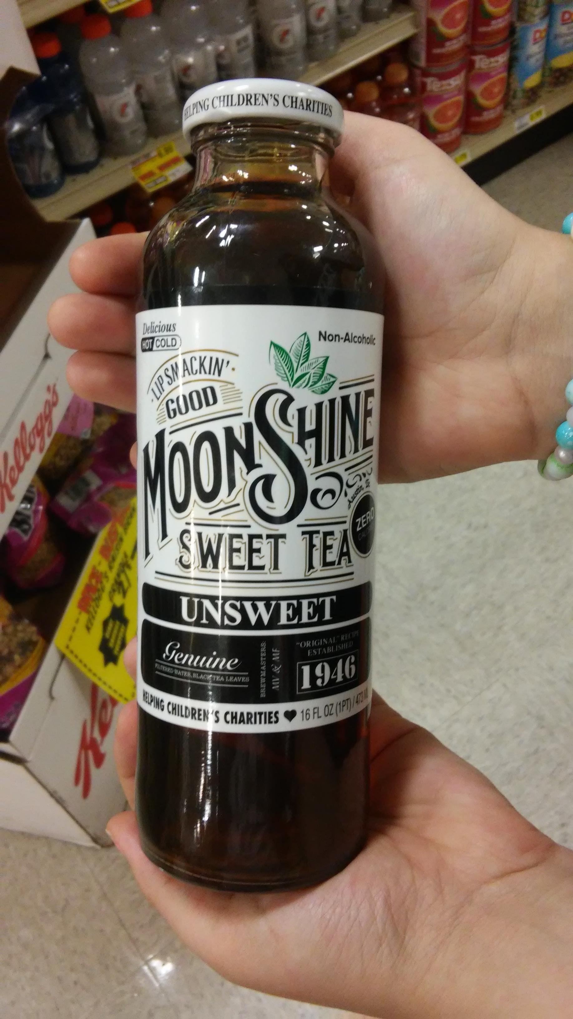 unsweet moonshine sweet tea - MyConfinedSpace