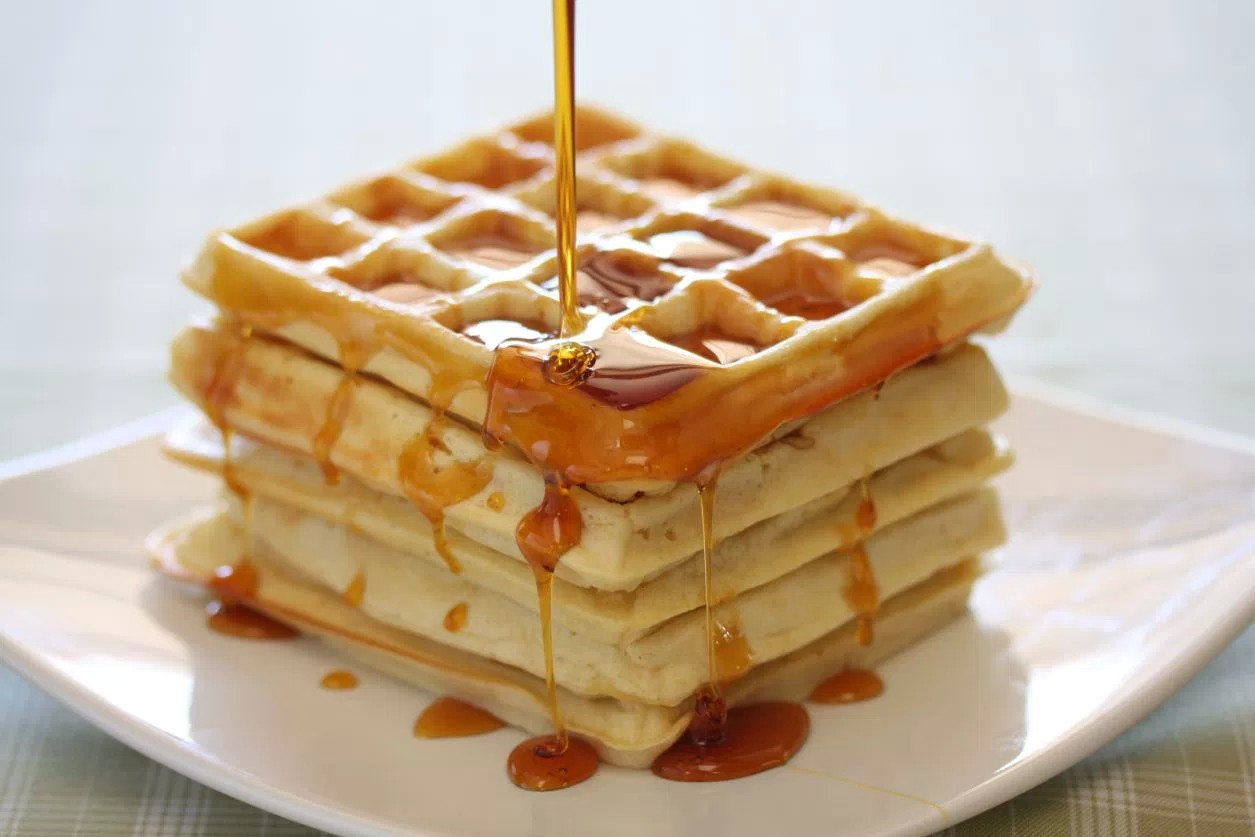 waffles and syrup - MyConfinedSpace
