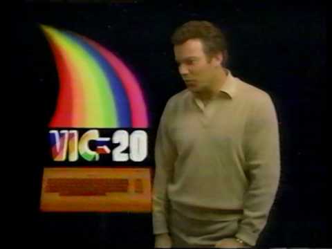 Commodore Vic 20 Ad With William Shatner Myconfinedspace