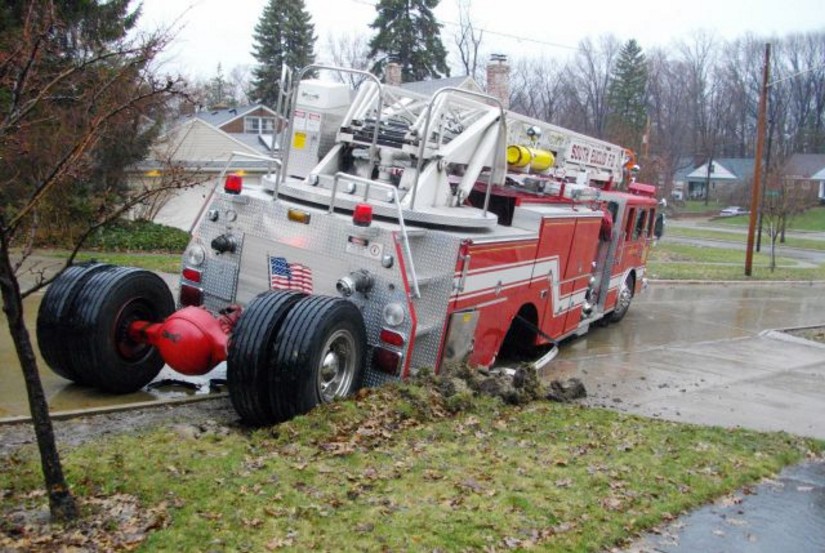 Broken Firetruck - MyConfinedSpace