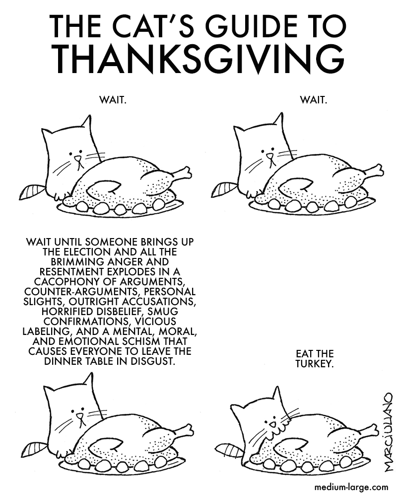The Cat’s Guide to Thanksgiving - MyConfinedSpace