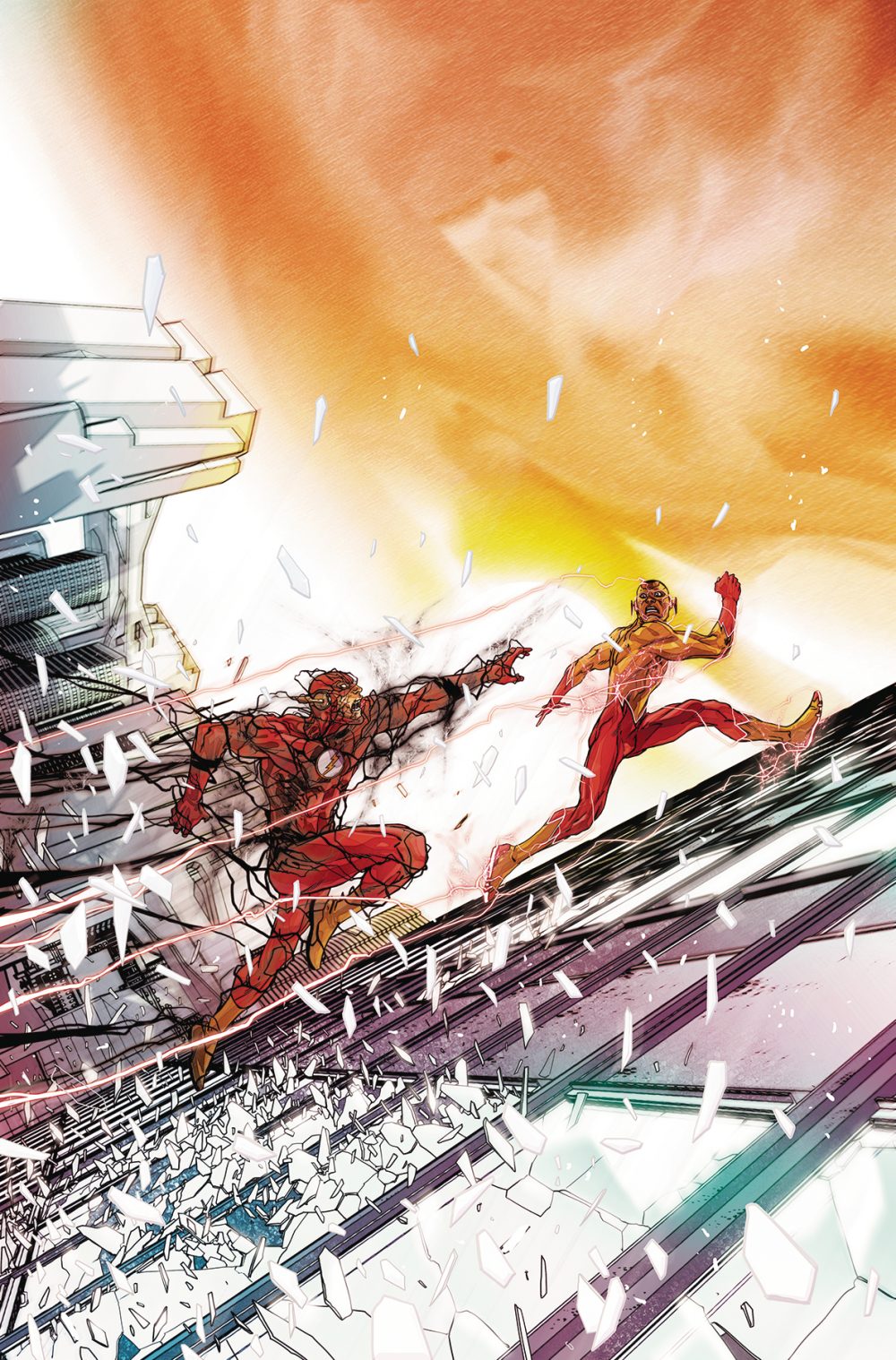 the flash chasing a young boy - MyConfinedSpace