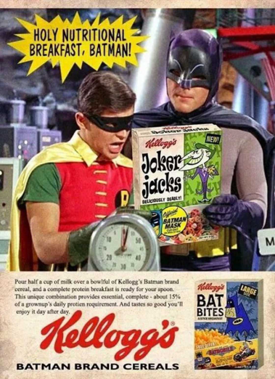 Holy Nutritional Breakfast Batman - MyConfinedSpace