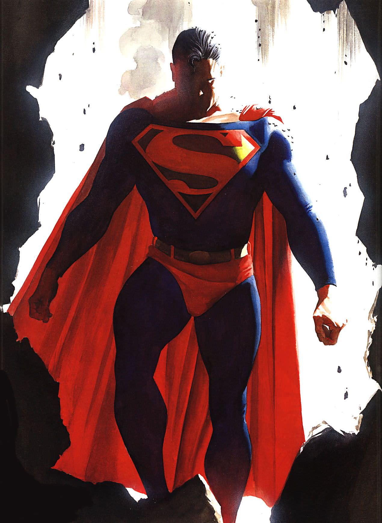 Superman breaking through a wall - MyConfinedSpace