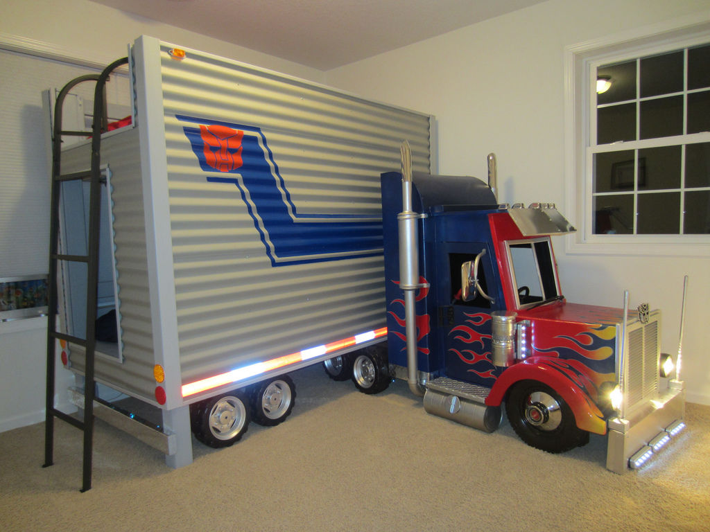 Transformers Bunk Bed - MyConfinedSpace