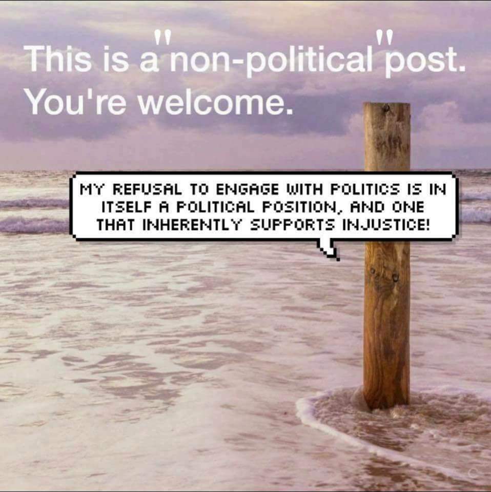 non political post - MyConfinedSpace