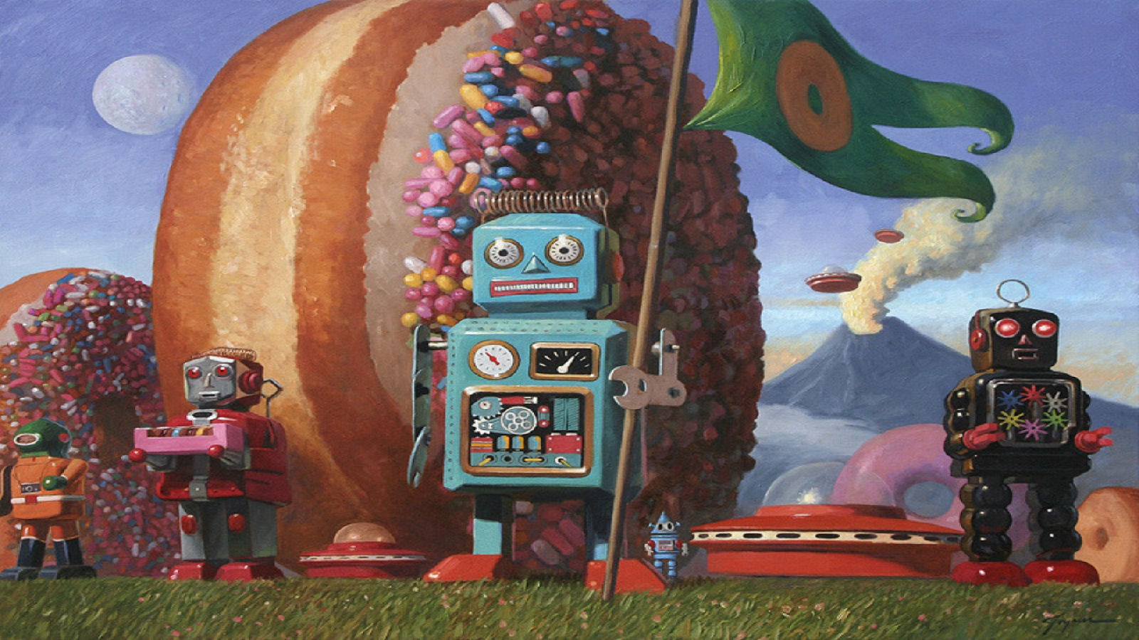 Donut Kingdom Robots - MyConfinedSpace