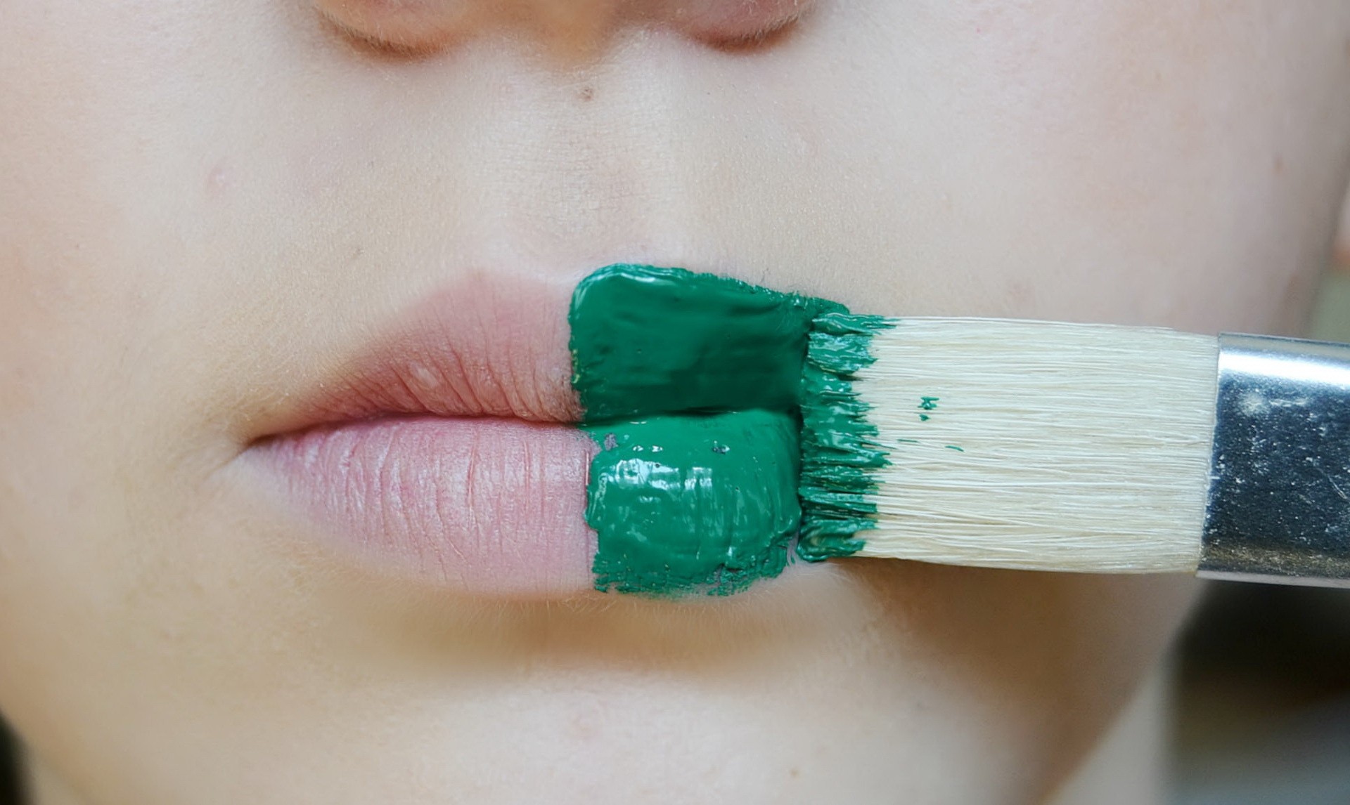 painted lips - MyConfinedSpace