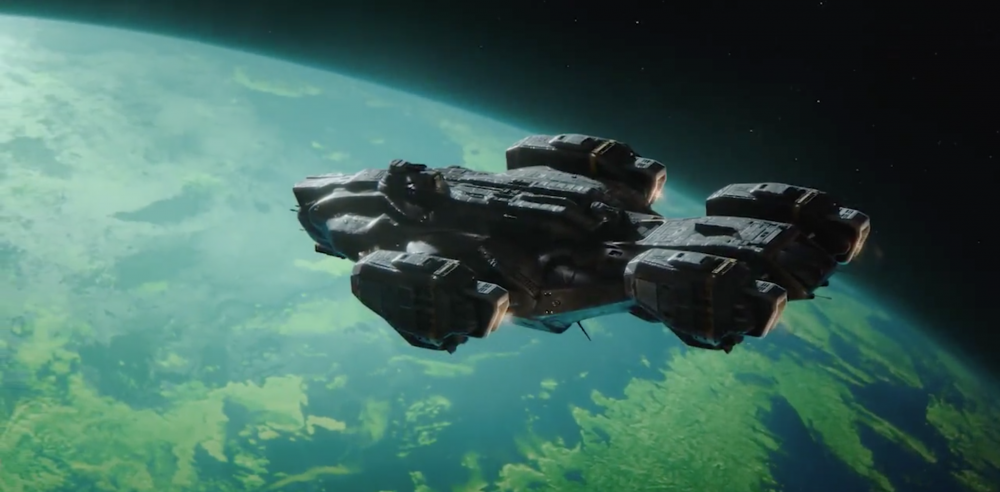 Dark Space Ship - MyConfinedSpace
