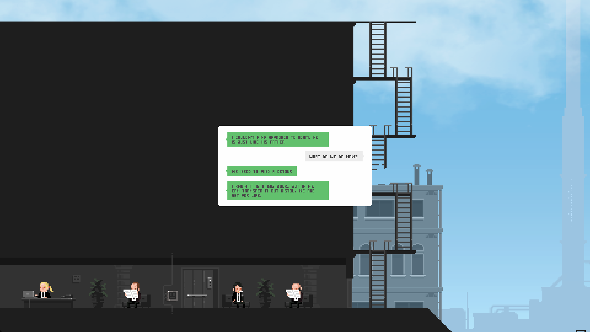 very very small text in The Last Station - MyConfinedSpace