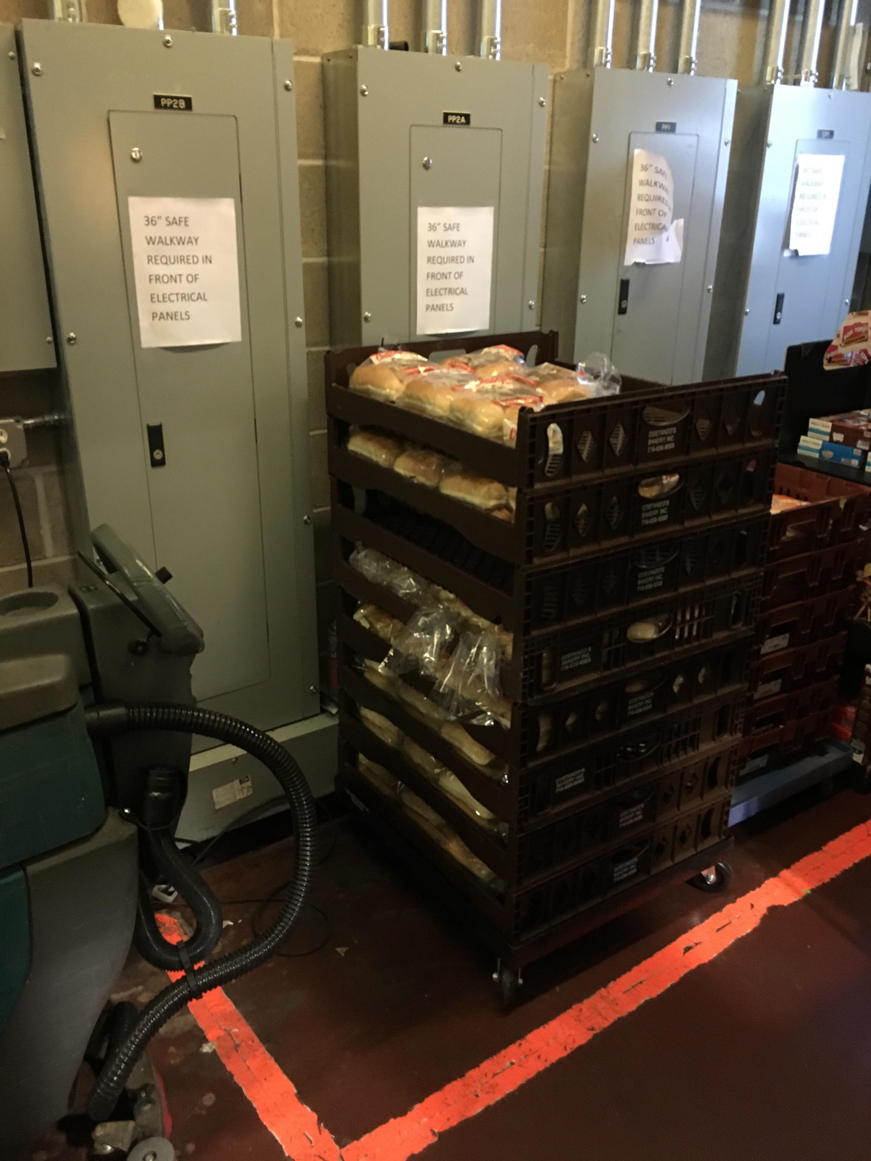 3 food barrier required - MyConfinedSpace