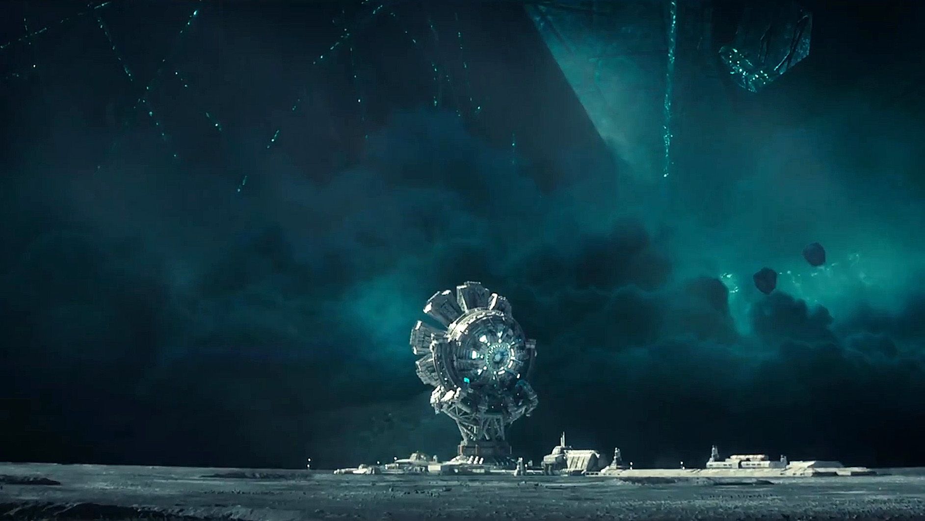 Destruction of the Moon Base on Independence Day - MyConfinedSpace