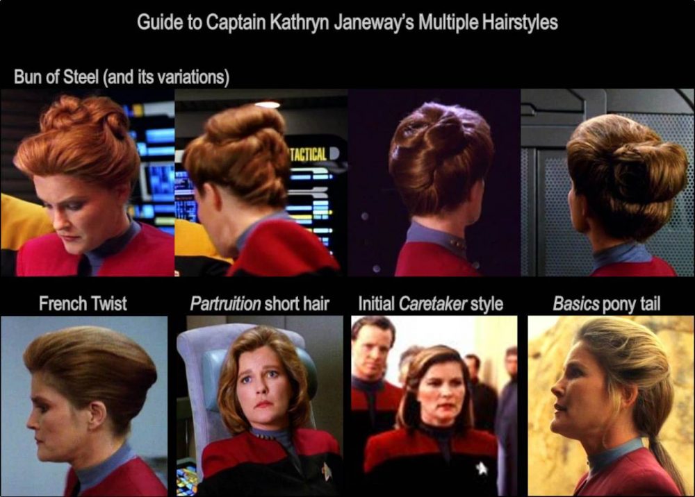 Guide To Janeway’s Hair - MyConfinedSpace