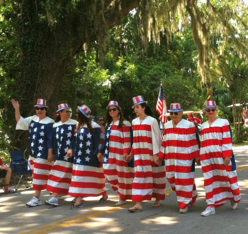 Seven Person Flag Cosplay - MyConfinedSpace