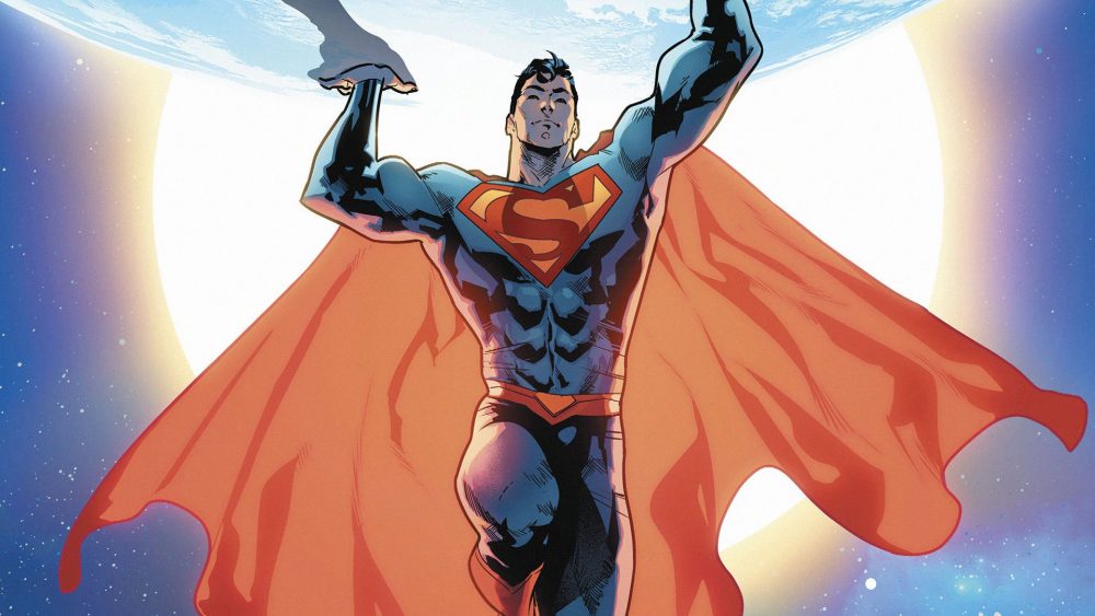Superman holding up the world - MyConfinedSpace