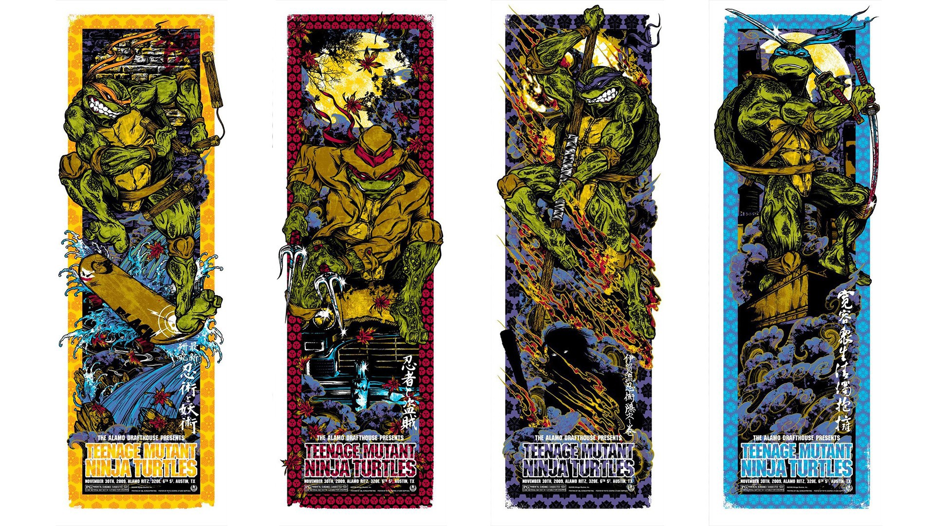 TMNT vertical banners - MyConfinedSpace