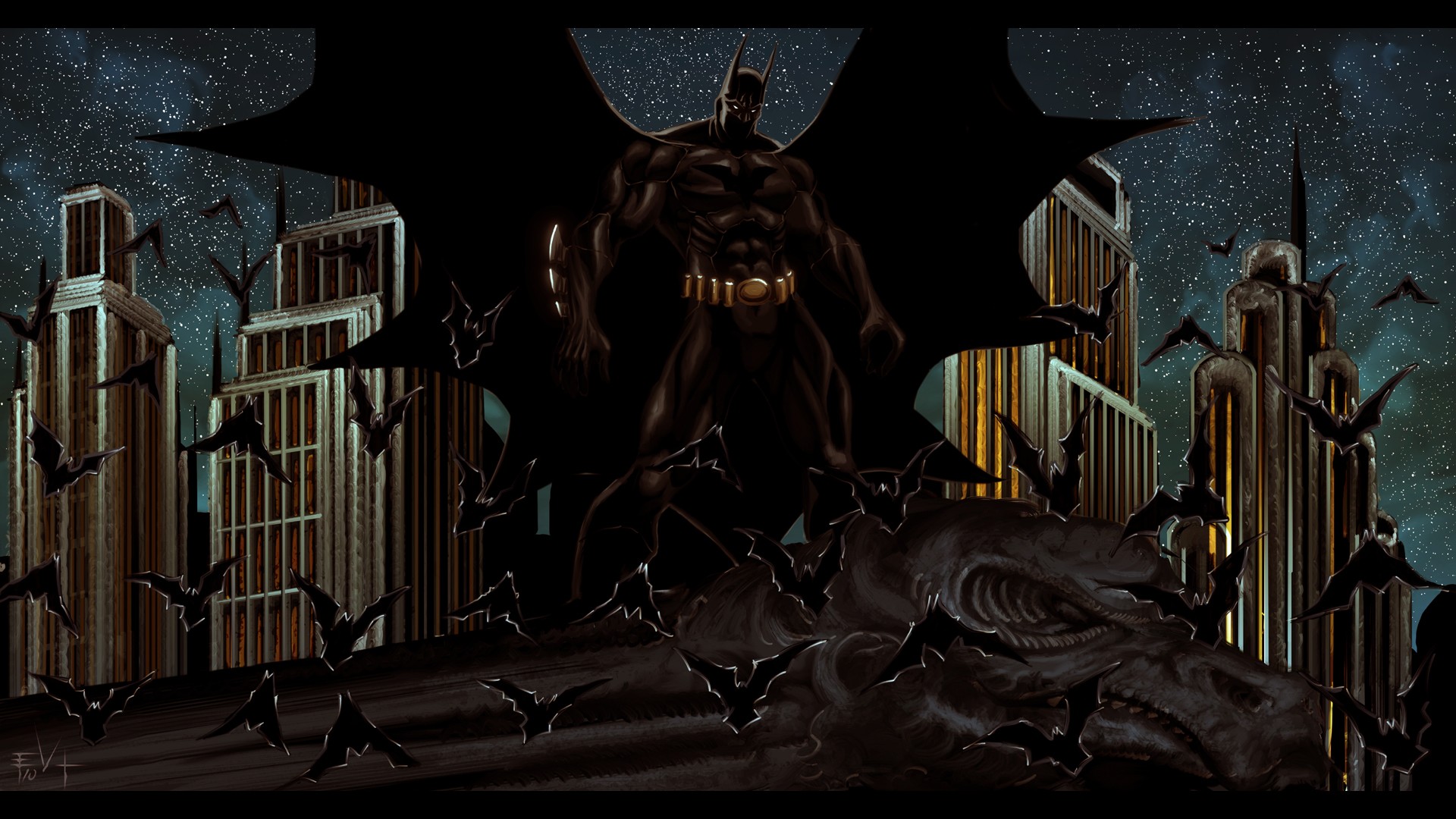 Batman and his friendly bat friends « MyConfinedSpace