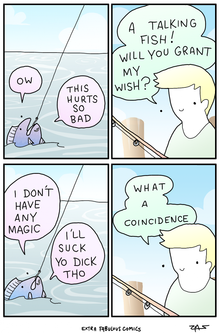 a talking fish - MyConfinedSpace