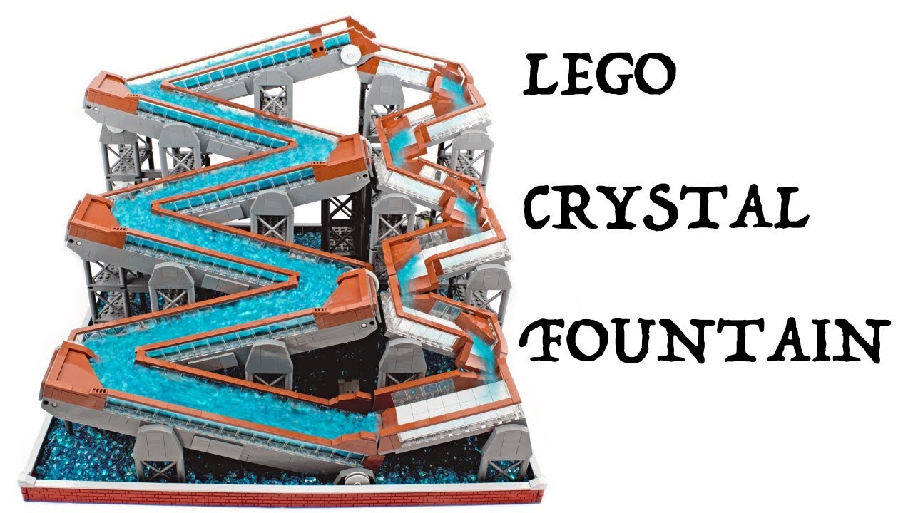 LEGO Crystal Fountain - MyConfinedSpace