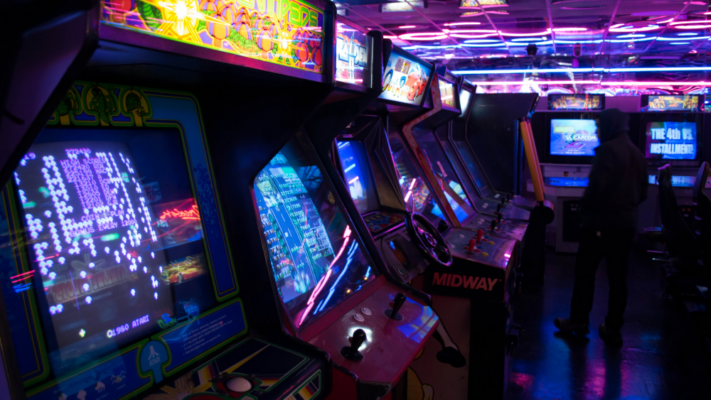Modern Arcade with Old Machines - MyConfinedSpace