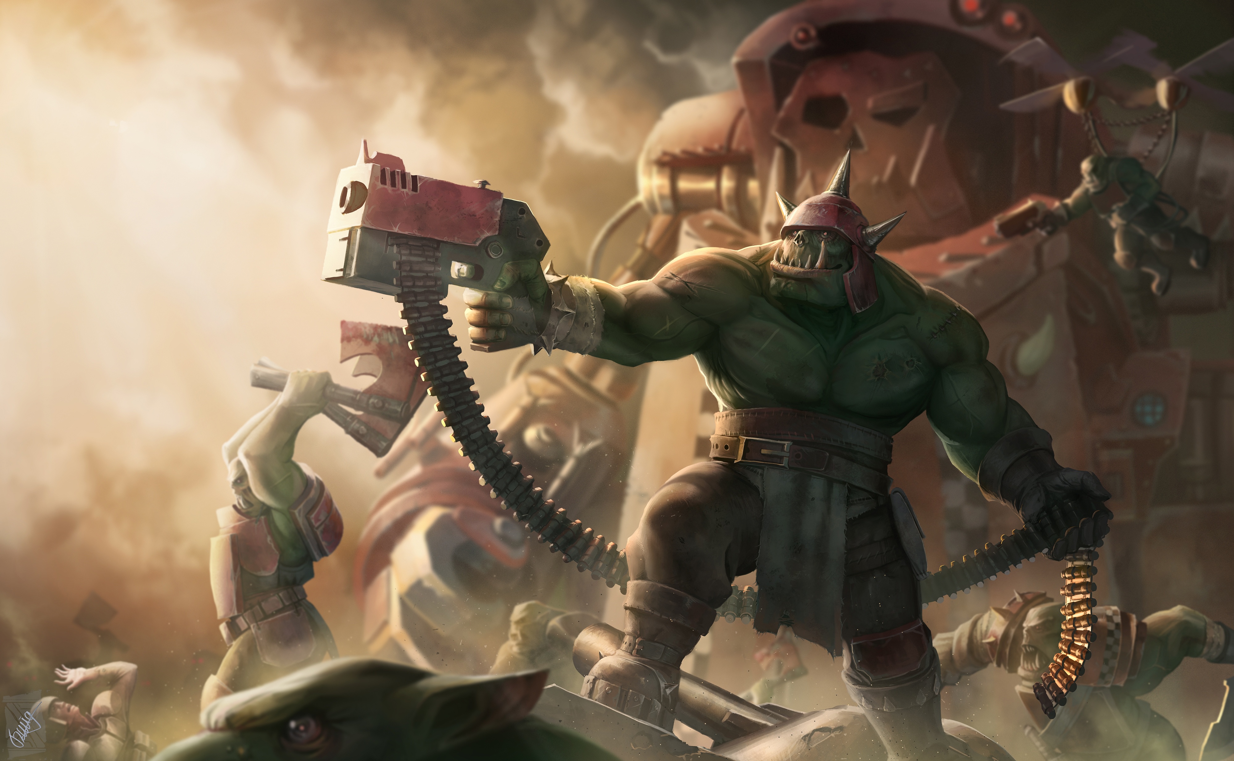 Warhammer 40k Orcs - MyConfinedSpace