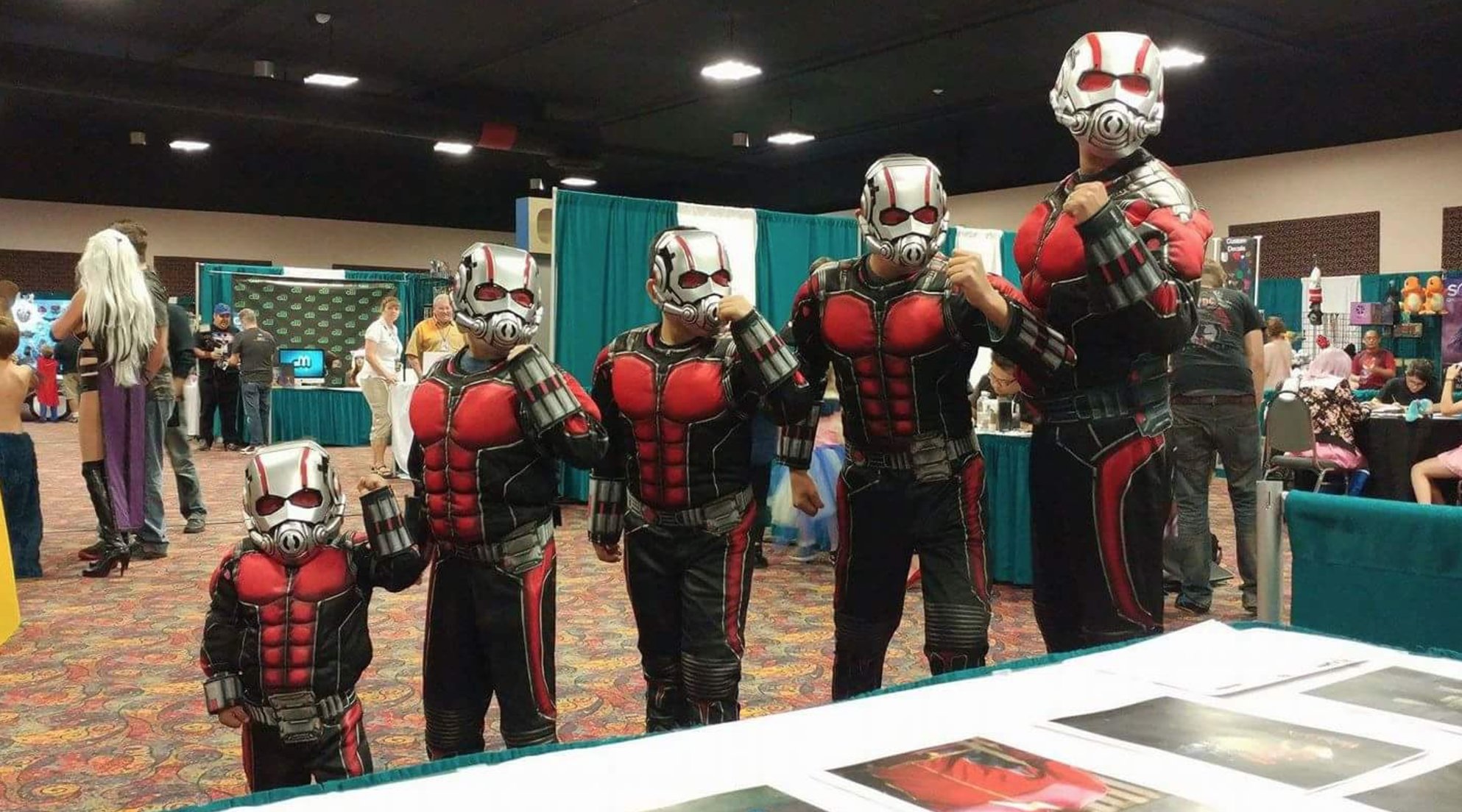 AntMan Cosplayers - MyConfinedSpace