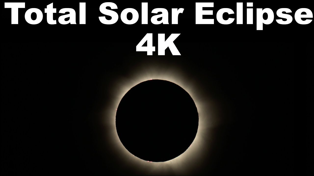 Total Solar Eclipse 4K - MyConfinedSpace
