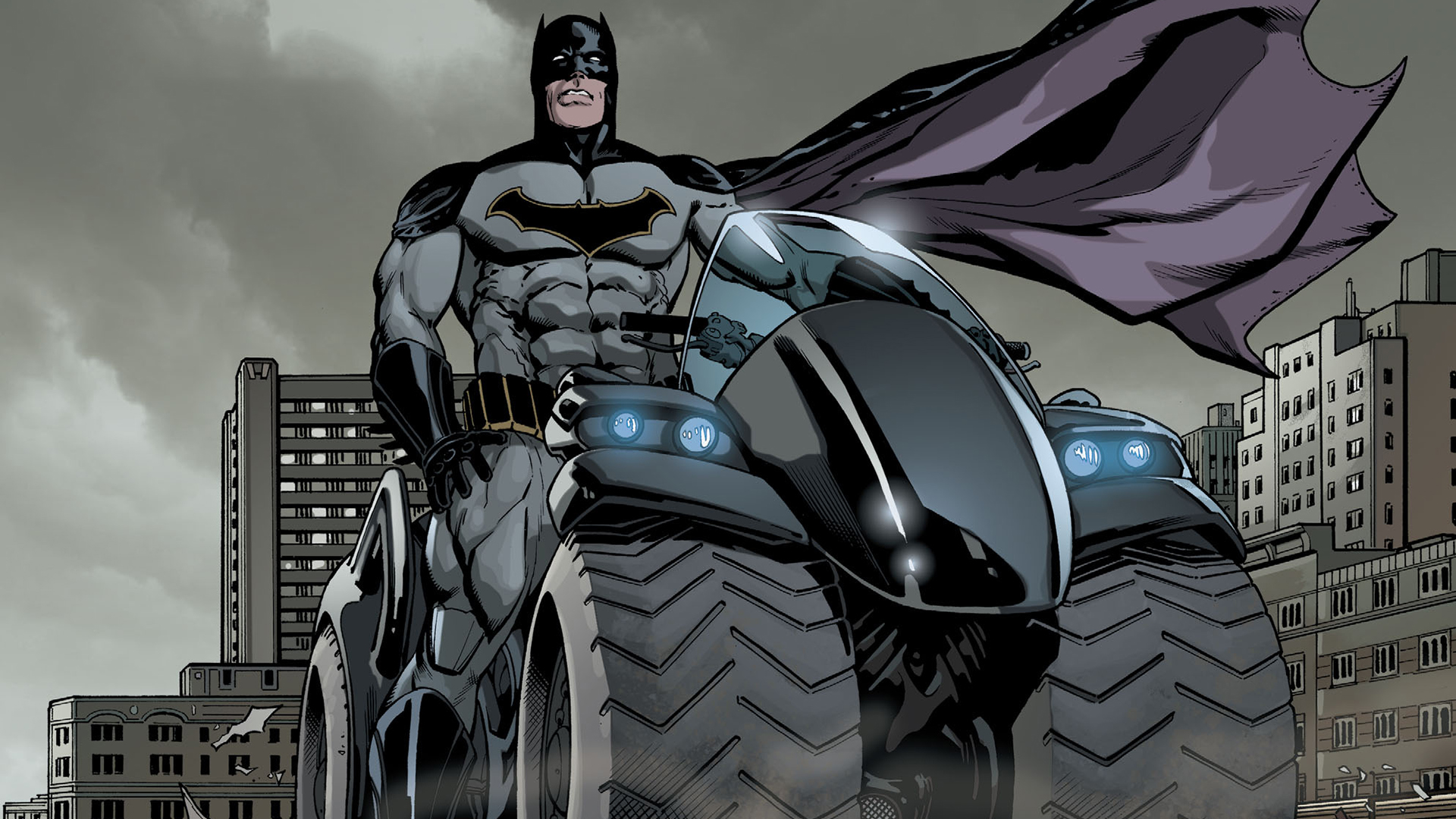 Batman on an ATV - MyConfinedSpace