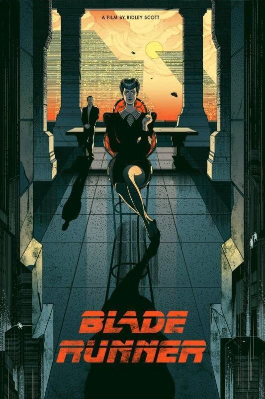 Blade Runner retro movie poster - MyConfinedSpace
