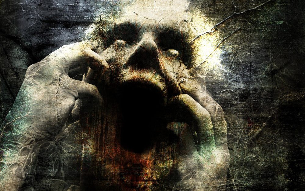 Screaming Stone Face - MyConfinedSpace