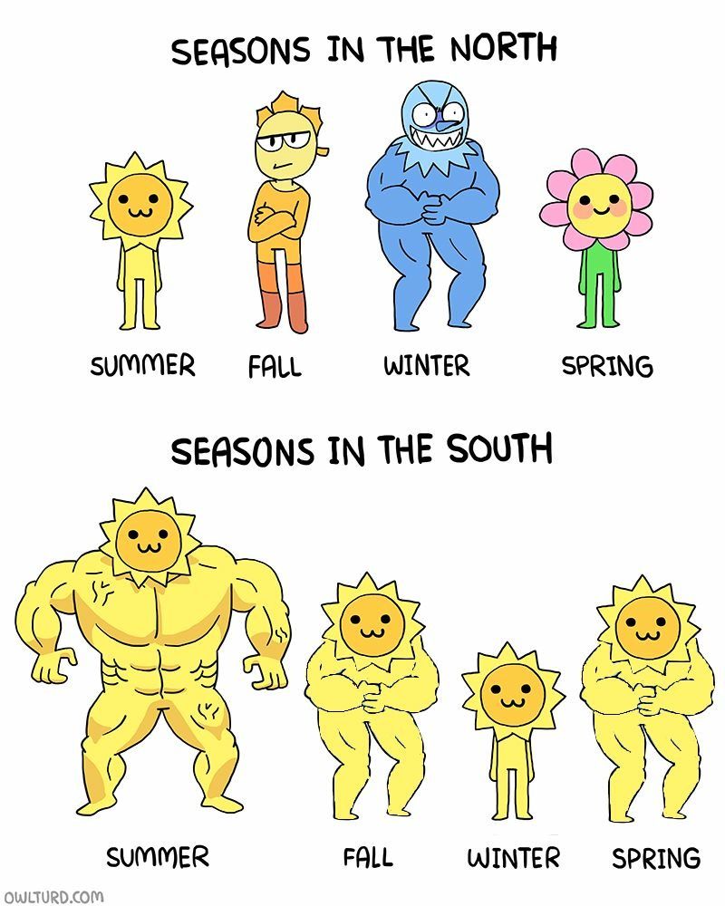 Seasons In The North Vs South MyConfinedSpace seasons-in-the-north-vs-south-myconfinedspace