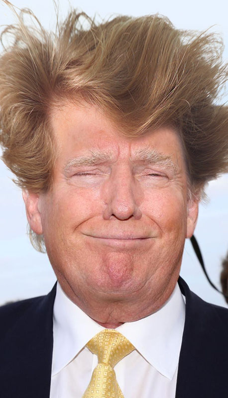 Trump’s New Hair Style - MyConfinedSpace