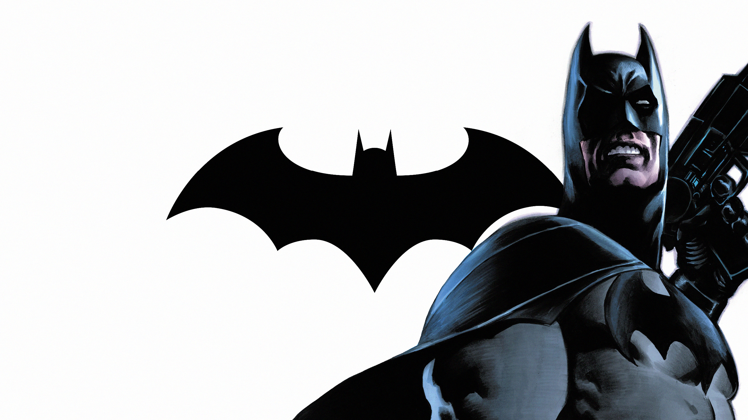 Batman and logo - MyConfinedSpace