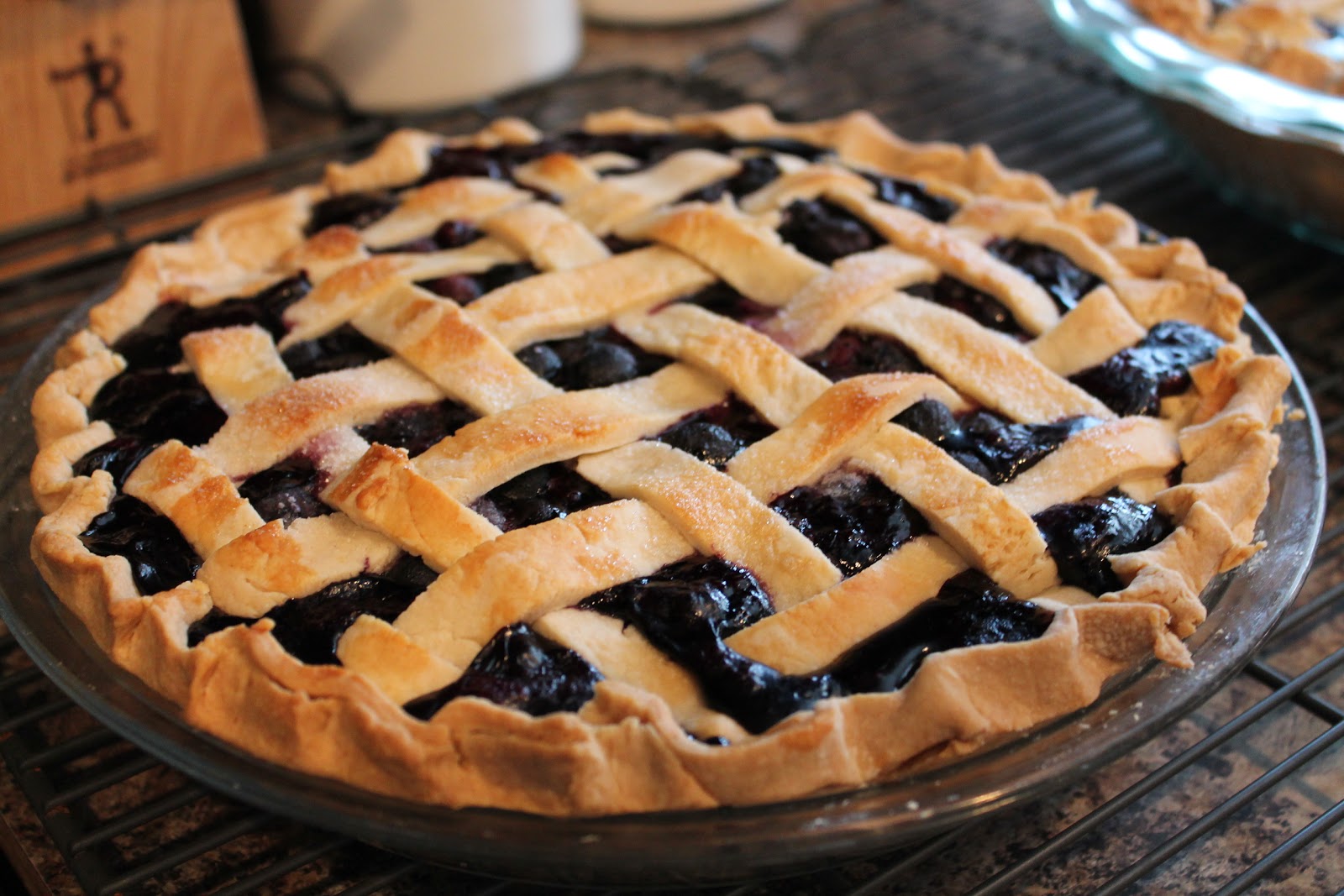 blueberry pie - MyConfinedSpace