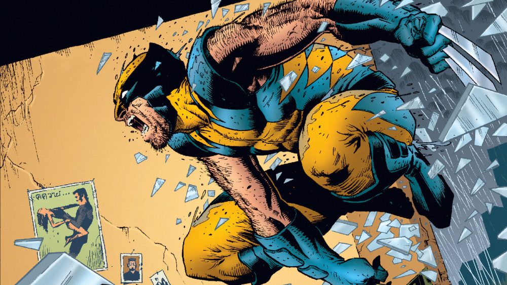 Wolverine Jumping Through A Window - MyConfinedSpace