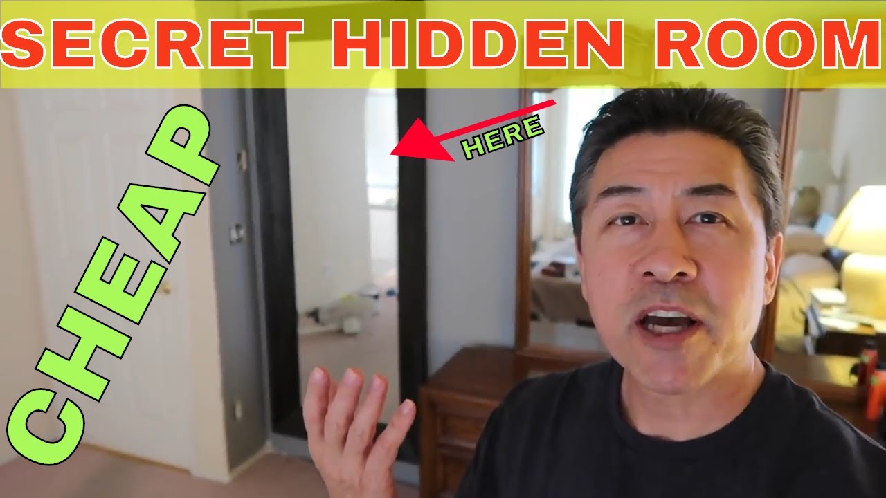 DIY Secret Room with a Mirror Door - MyConfinedSpace