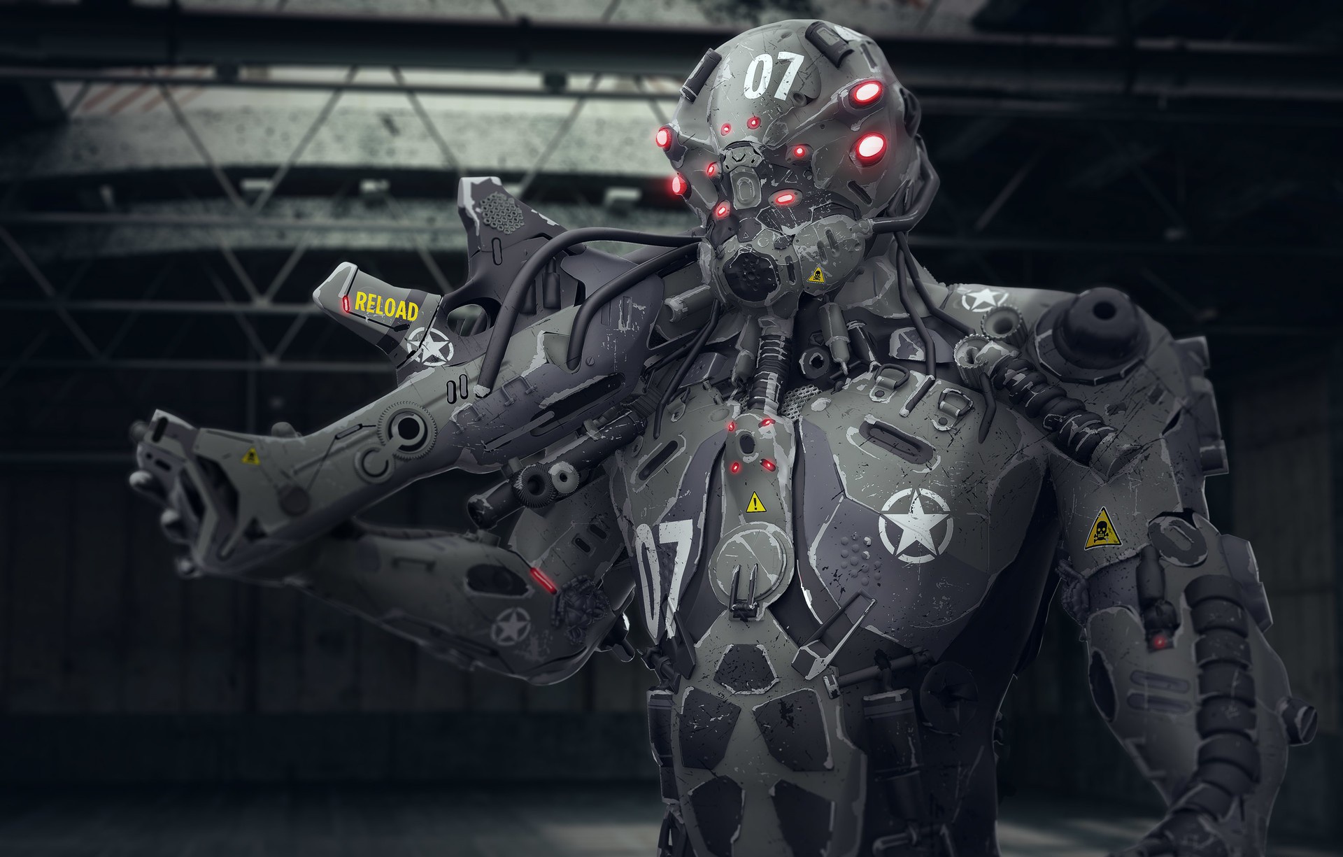 Military Cyborg Suit - MyConfinedSpace