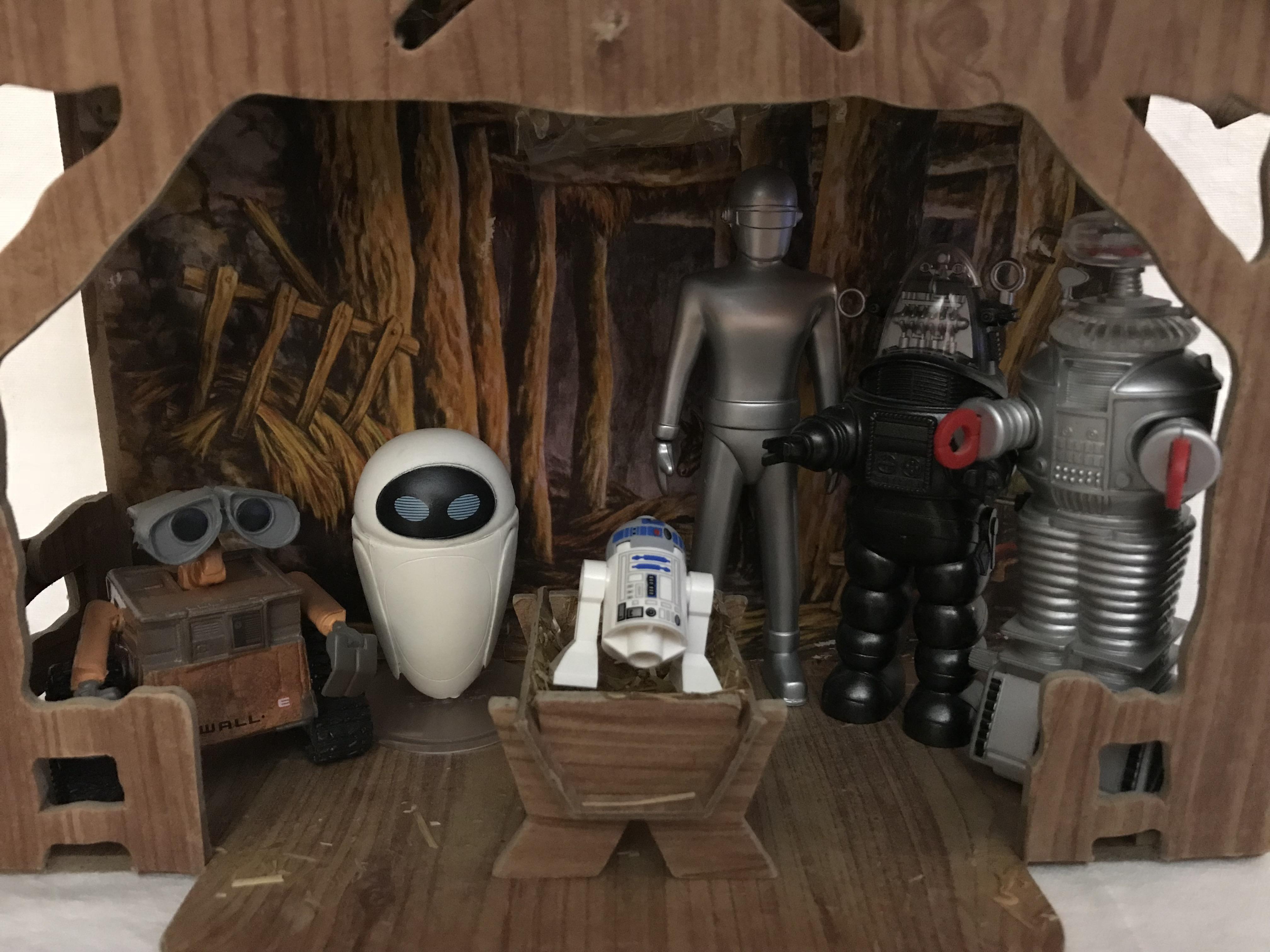 Robot Nativity Scene - MyConfinedSpace