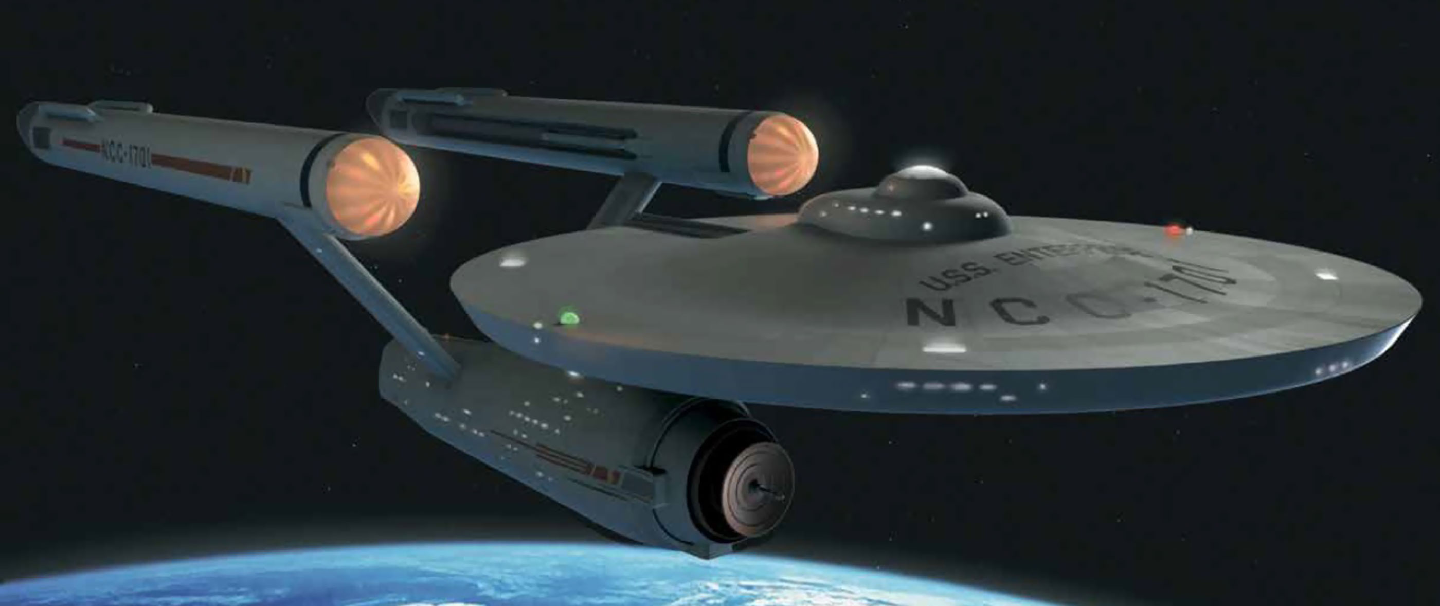 CGI Version of the Original Enterprise - MyConfinedSpace