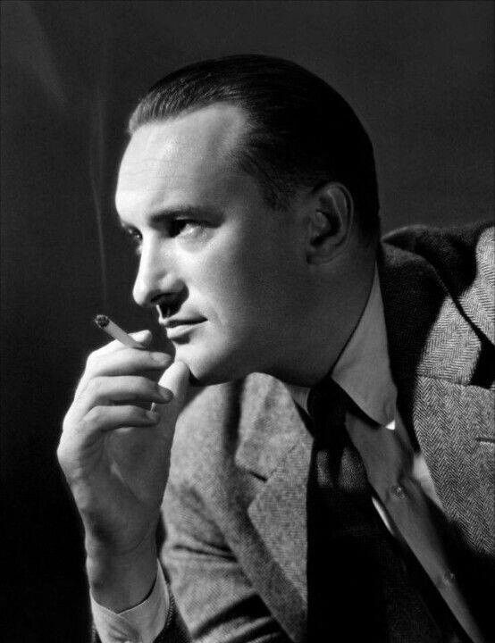 George Sanders enjoying a cancer stick « MyConfinedSpace