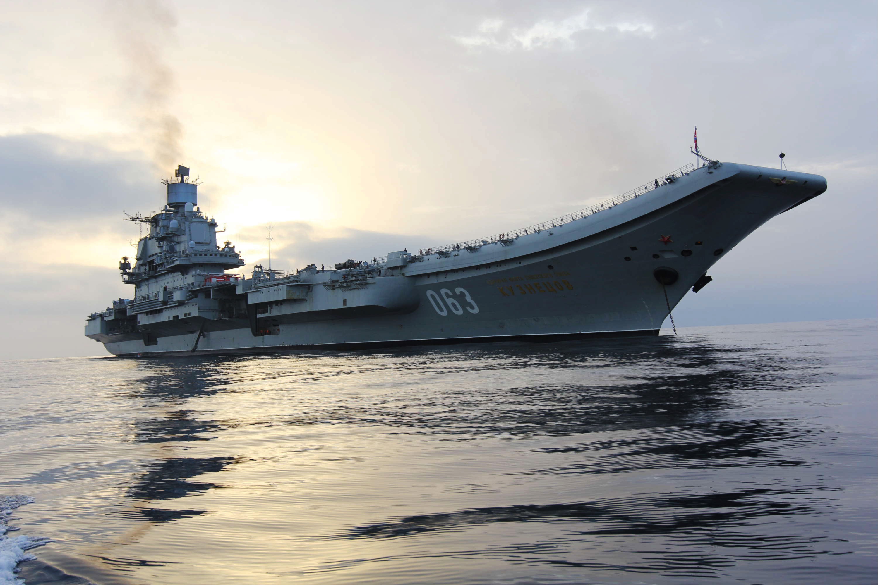 Russian Carrier Admiral Kuznetsov