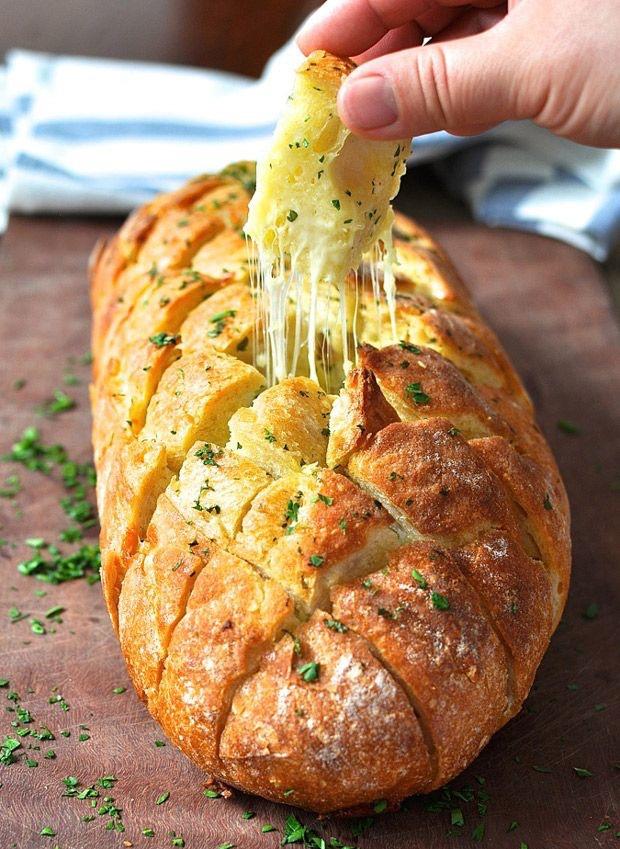 Cheesy Bread - MyConfinedSpace