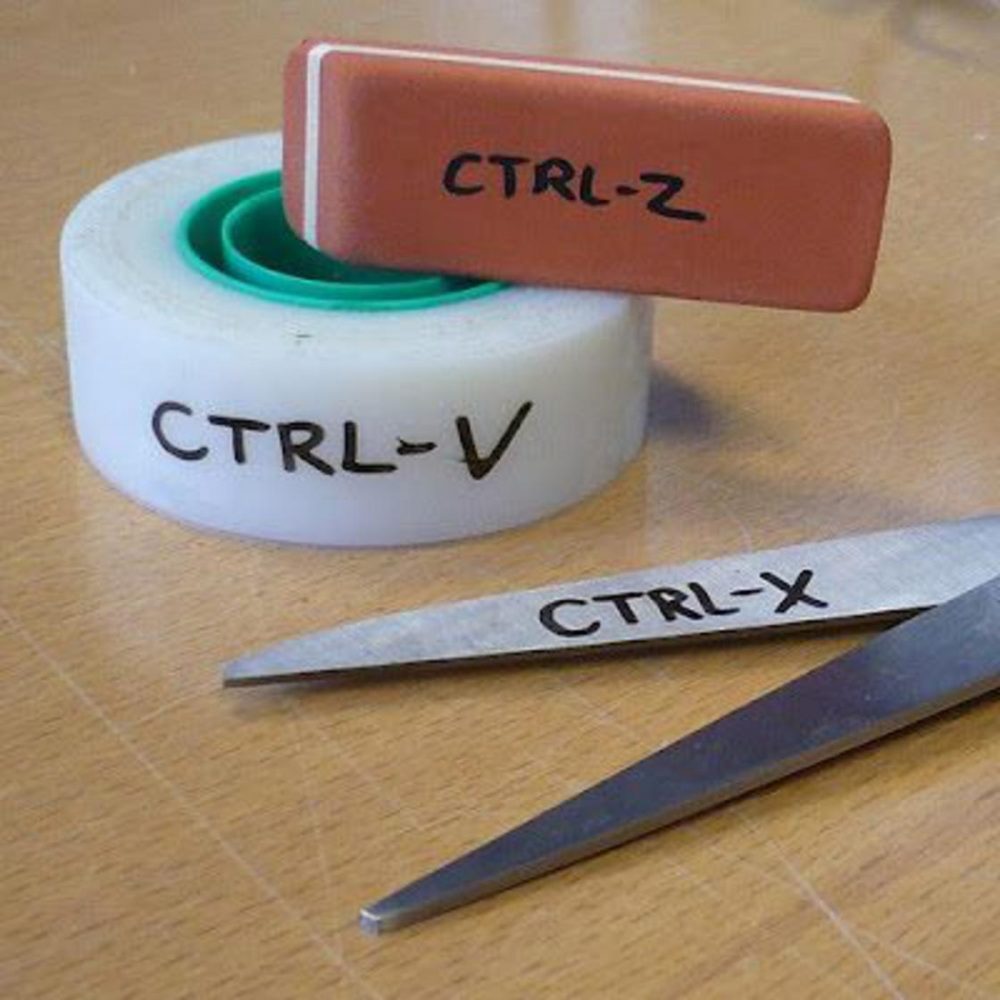 IRL Undo cut and paste buttons - MyConfinedSpace