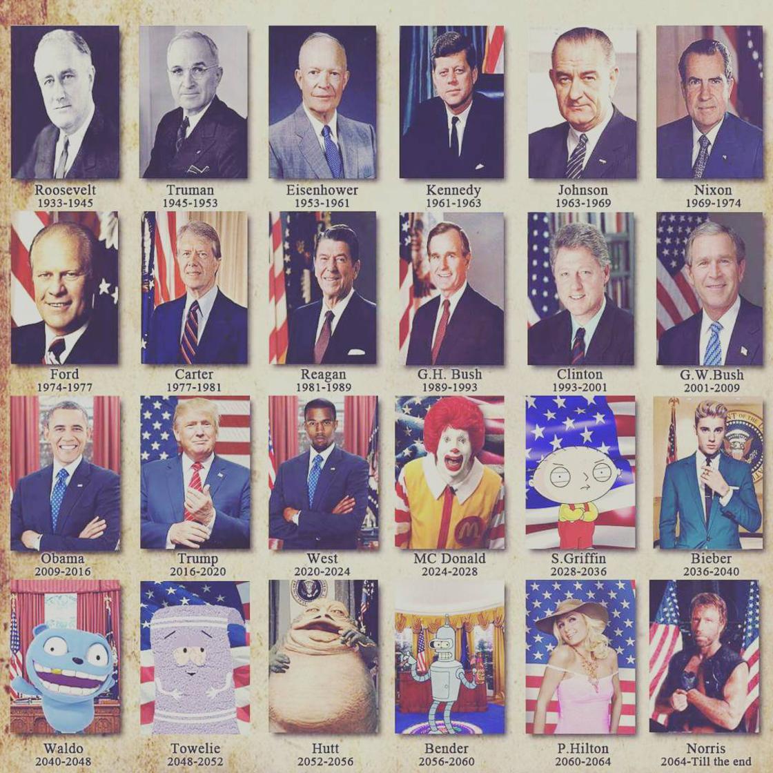 Presidential Line Up - MyConfinedSpace MyConfinedSpace