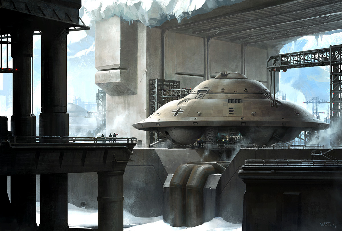 UFO Hanger - MyConfinedSpace