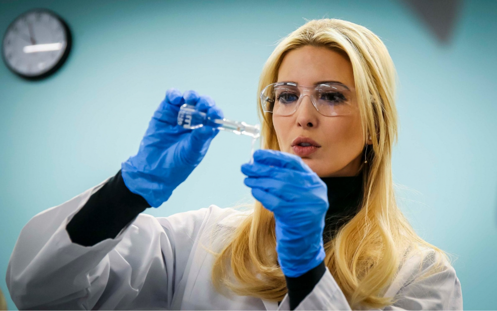A serious science woman - MyConfinedSpace