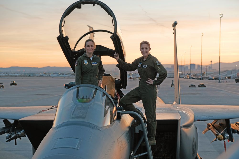 Captain Marvel in a Jet - MyConfinedSpace