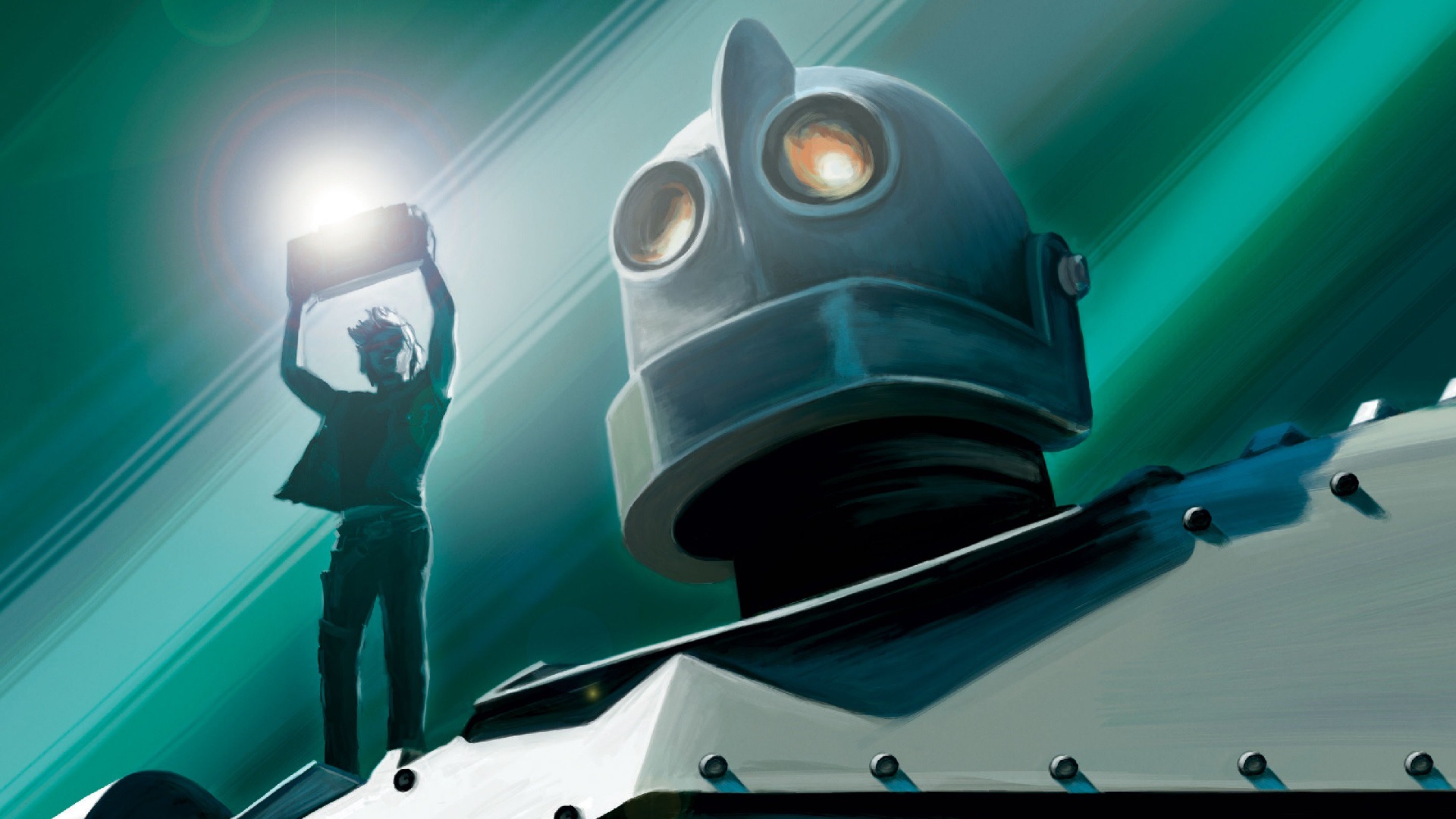 Player One wins an Iron Giant - MyConfinedSpace