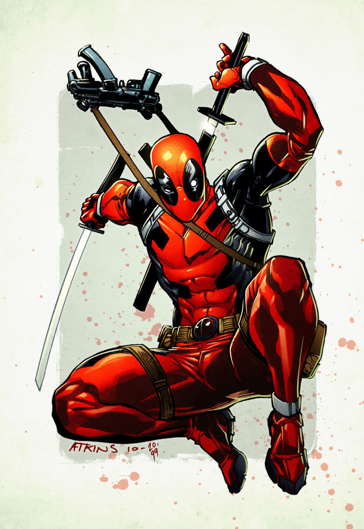 Deadpool Leaps - MyConfinedSpace